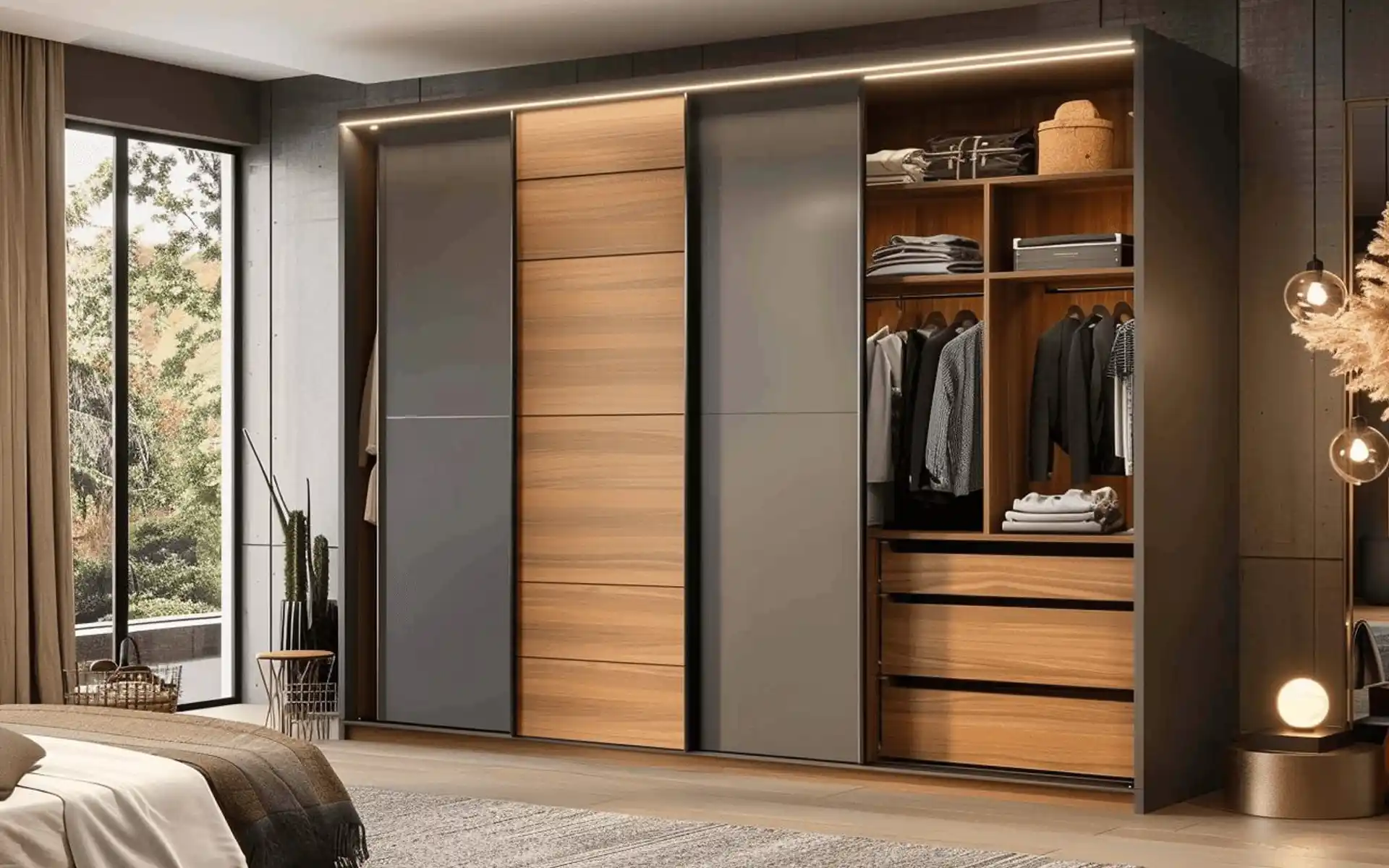 Sliding Doors or Swing Doors: Defining the Character of Wardrobes in a ...